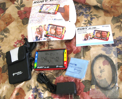 Freedom Scientific RUBY XL HD Handheld 5'' Video Magnifier - NEW OPEN BOX | eBay