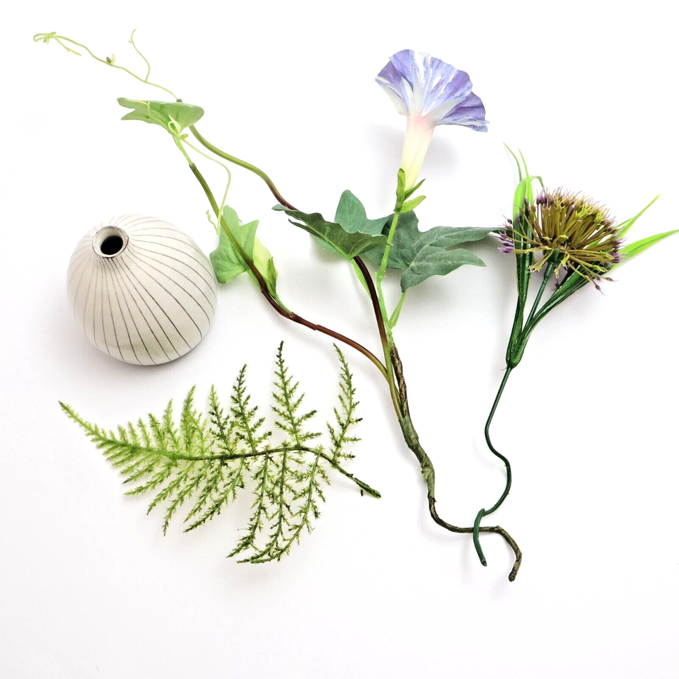 Small Vase with Artificial Flower Japanese Tamba-ware Vase Summer 1 | eBay