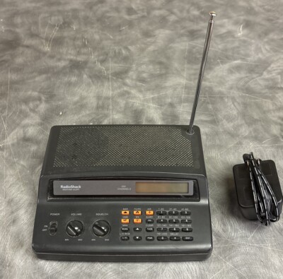 200 Channel Scanning Receiver Radio Shack 20-424 PRO-2018 Weather Alert ...