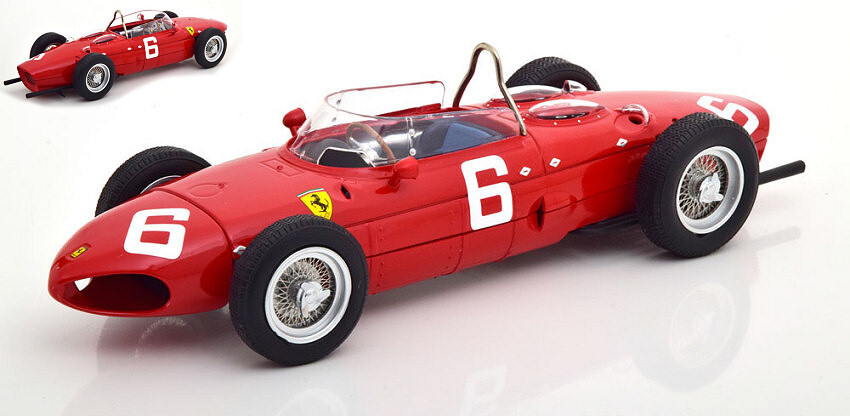 Model Car formula 1 F1 Cmr Ferrari 156 F1 Ginther Belgium Gp Scale 1:18 ...