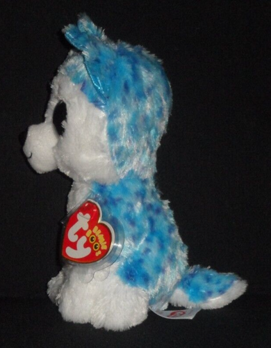 TY BEANIE BOOS - SKYLAR the 6" HUSKY DOG - MINT with MINT TAG -JUSTICE ...