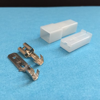 FASTON TERMINAL & CONNECTORS 1 WAY KIT, 14-18 AWG, 4 PIECES, 6.3mm ...