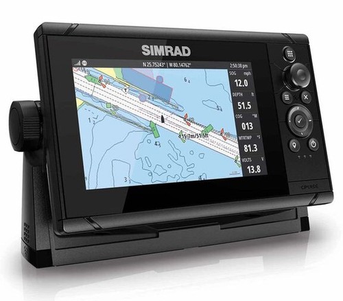 Simrad Cruise 7 7" Color GPS Chartplotter & Fishfinder Combination Unit ...