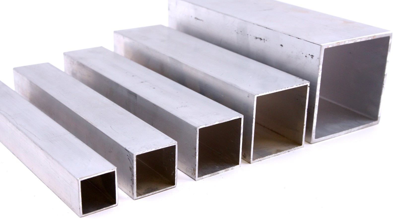 Aluminium Square Box Section 1 size & 7 lengths to choose from | eBay UK