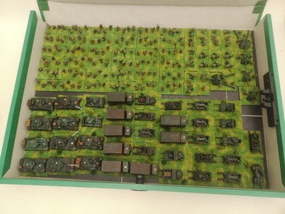 Ww2 Painted 10mm British US ? Army Allies Infantry Artillery Tanks ...