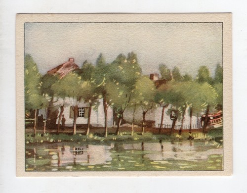 Scenes of the Netherlands Trade Card. #12 Rural tranquility near ...