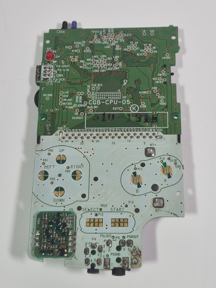 Nintendo Game Boy Color GBC Motherboard CGB-001 For Parts | eBay