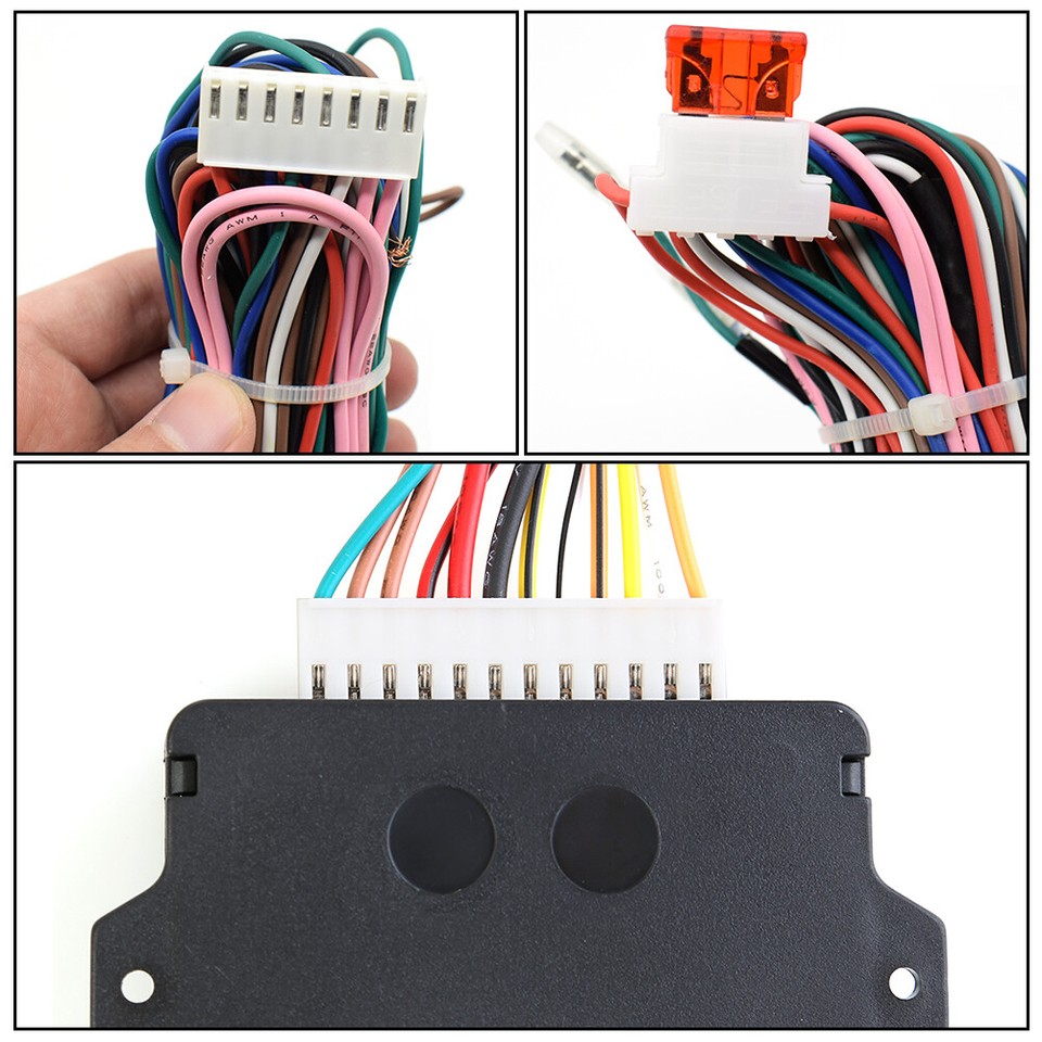 Universal Car 4 Door Kit Keyless Power Lock Entry System Security ...