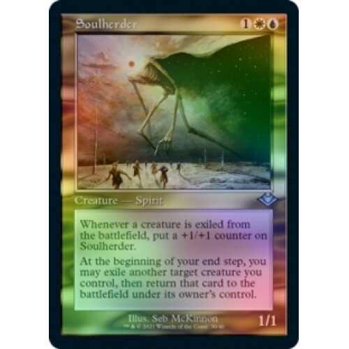 Foil Soulherder (retro Frame) M/NM Magic: The Gathering MTG Modern ...