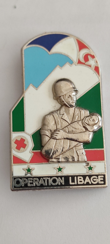 Insigne militaire opération Libage parachutistes Arthus Bertrand | eBay