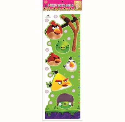 Angry Birds Growth Chart for Kids/Children 25 x 70 CM-New in Sealed Pkg ...