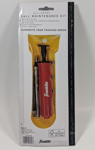 Franklin All Sport Ball Maintenance Kit - Pump, Needles, Pressure Gauge ...