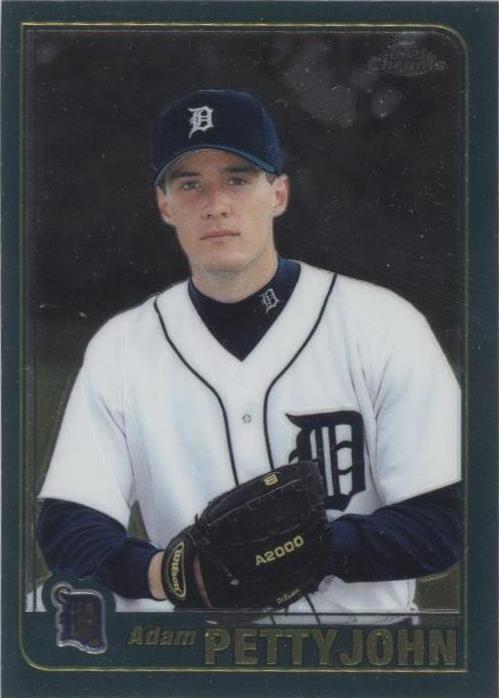 2001 Topps Traded & Rookies - Adam Pettyjohn #T191 Chrome (RC) for sale ...