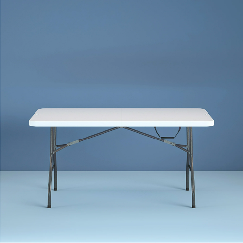 Cosco 6 Foot Premium Folding Table, White Speckle, Color:White | eBay