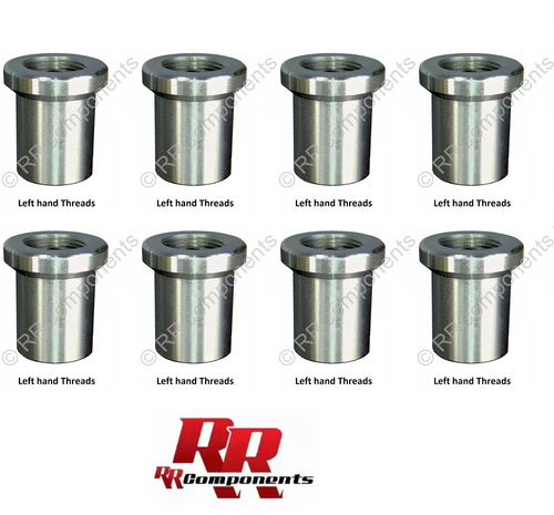 ( 8LH ) 5/8-18 Threaded Tube Adapter, fits 1.00 ID Hole, Rod Ends, Heim ...