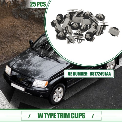 Car W Type Trim Clips for Jeep Grand Cherokee 2012-2021 No.68172491AA ...