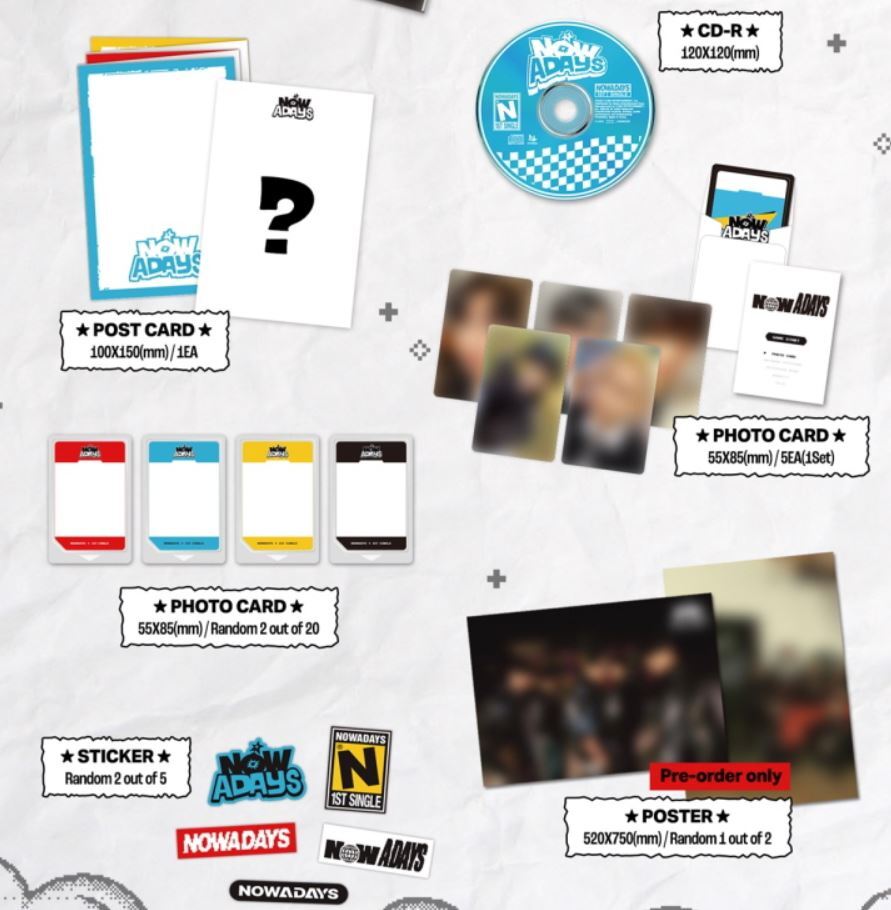 NOWADAYS NOWADAYS 1st Single Album | eBay