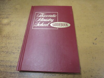 Jehovah's Witnesses "Theocratic Ministry School Guidebook" Hardcover ...