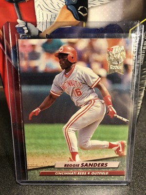 1992 FLEER ULTRA REGGIE SANDERS ROOKIE CARD CINCINNATI REDS RC MLB | eBay
