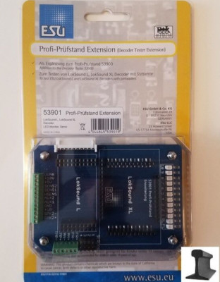 ESU 53901 New 2026 LokSound DCC Decoder Tester Extension For V4.0 XL, L ...