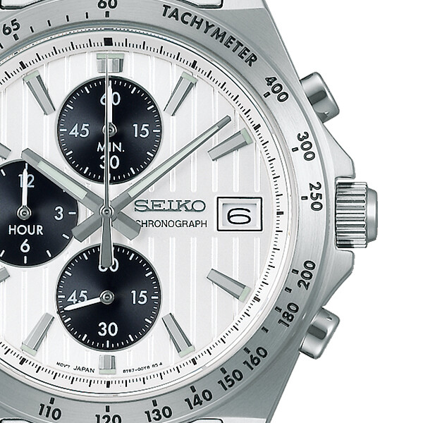 SEIKO SBTR039 Wrist watch SELECTION S series Chronograph Quartz Silver ...