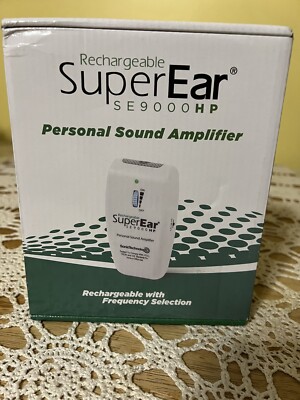 SuperEar Rechargeable Personal Sound Amplification Product Model ...