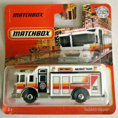 MATCHBOX short card MBX HAZARD SQUAD duty WHITE | eBay