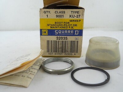 Square D 9001-KU27 Boot for Standard Pilot OR Maintained P.B. (32035 ...