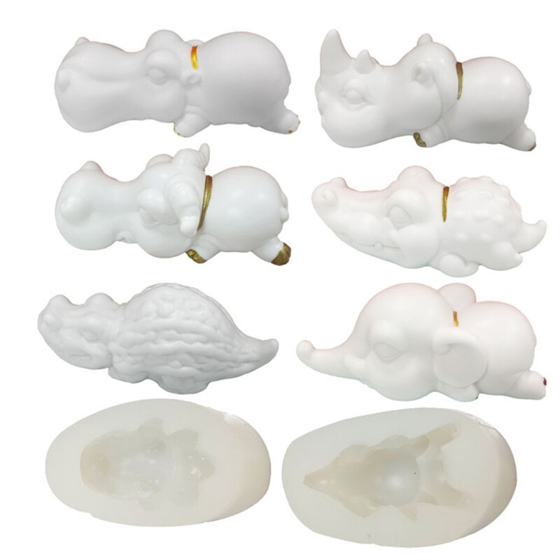Cartoon Silicone Mold DIY Crafts Project Chocolate Baking Tool Supplies ...