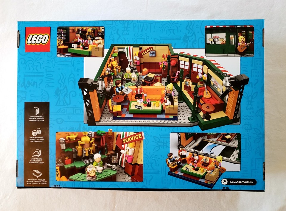 21319 LEGO Ideas Friends Central Perk 1070 Pcs New In Sealed Box ...