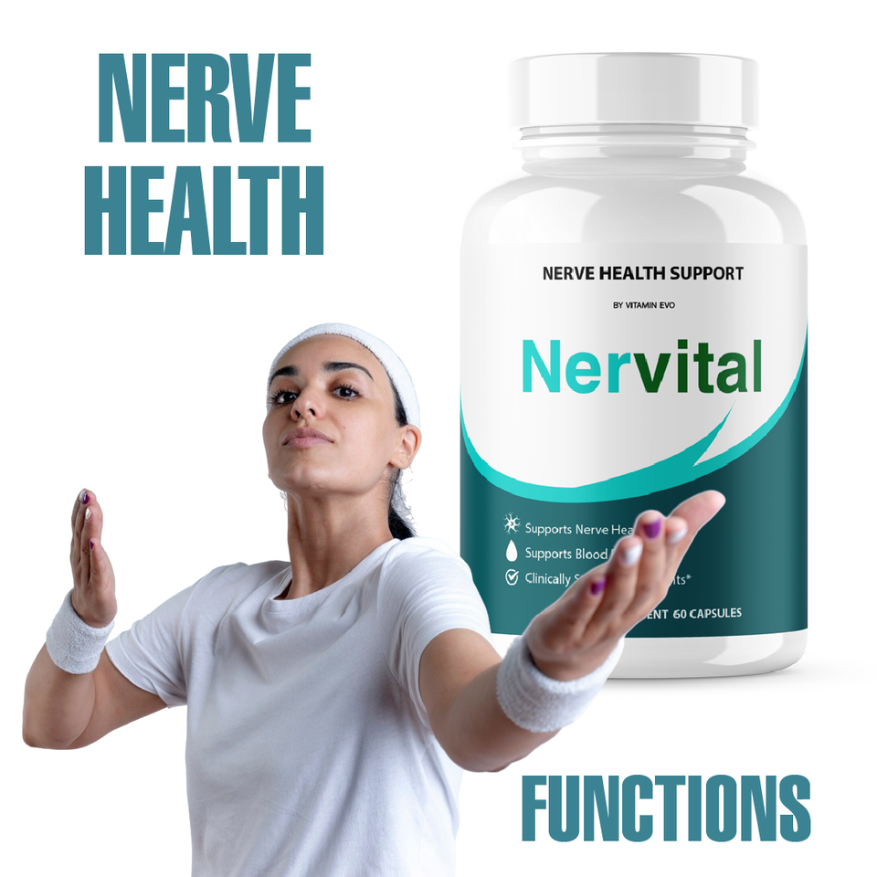 (5 Pack) Nervital Advanced Support Capsules Nerve Health Pills (300 ...