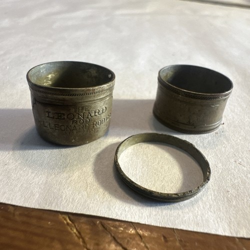 H.L. Leonard Bamboo Fly Rod Vintage Bamboo Reel Seat Rings Fly Rod ...