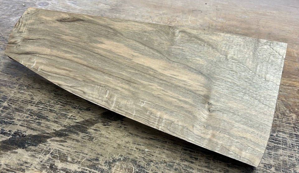 TIGER STRIPED WILD! GRAIN English Walnut Gunstock Stock Blank Shotgun ...