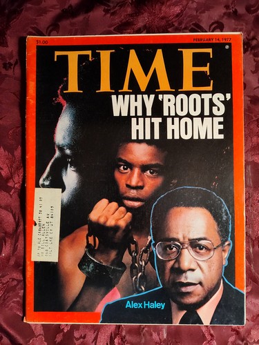 TIME Magazine February 14 1977 Feb 2/14/77 ROOTS ALEX HALEY | eBay