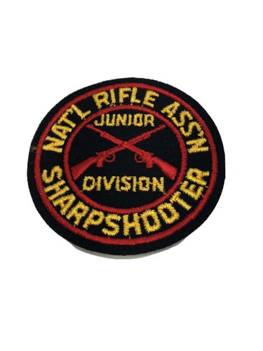 Vintage Wool National Rifle Association NRA Junior Division ...