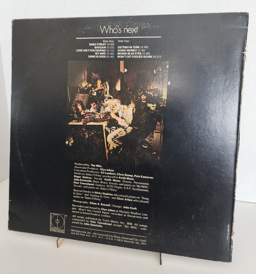The Who - Who's Next Vinyl Record 602537156146| eBay