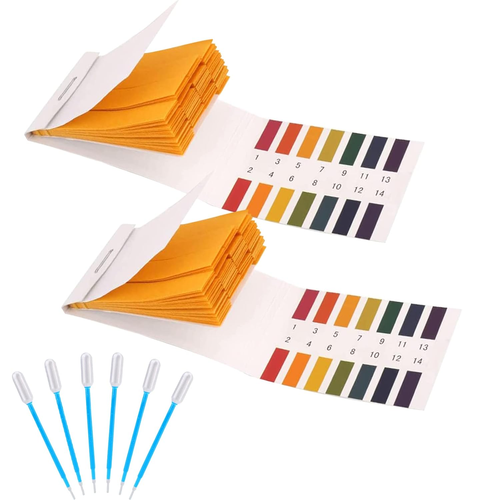 Ph Test Strips, 160 Strips Full Range 1-14 Universal Ph Test Paper ...