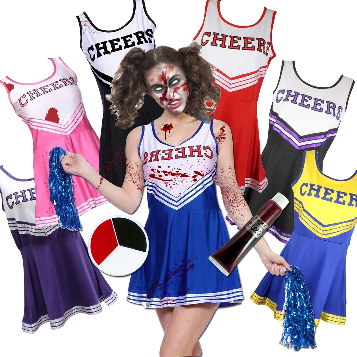 Zombie Cheerleader Costume