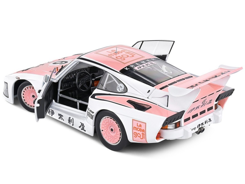 SOLIDO PORSCHE 935 K3 #6 WINNER SUZUKA 1000KM 1981 1/18 WHITE / PINK ...