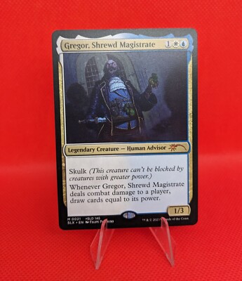 MTG Gregor, Shrewd Magistrate (Universes Within) Promo NM CARD | eBay