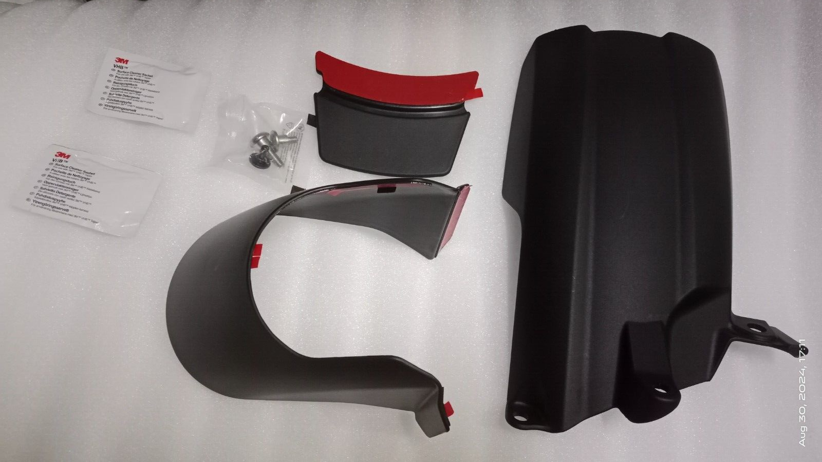 Triumph Speed 400 Mud Splash Protection Kit Rear Fender | Black | ABS ...