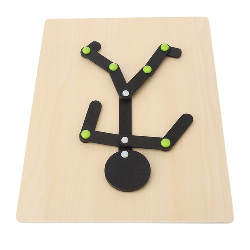 Stickman Toy Movement Limbs Educational Stick Man Puzzle Toy 24 Cards ...