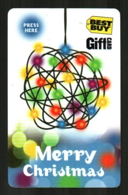 BEST BUY Christmas Ornament ( 2010 ) Gift Card ( $0 ) | eBay