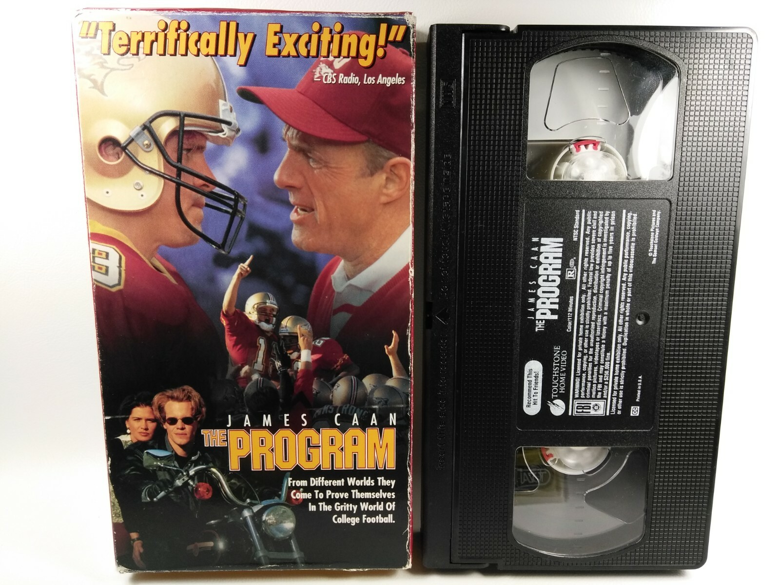The Program (VHS, 1994) James Caan, Halle Berry, Omar Epps, Craig ...