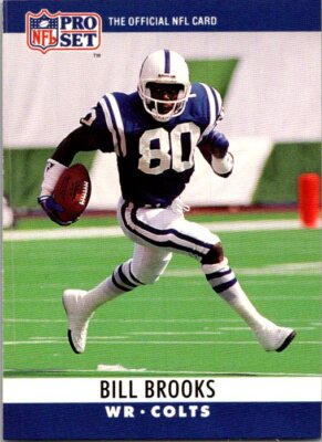 1990 Pro Set #131 Bill Brooks | eBay