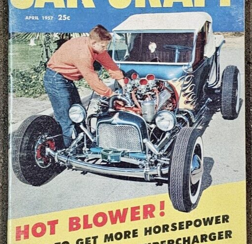 NORM GRABOWSKI Cover 1957 KOOKIE KAR T Bucket hoT roD foRd McCulloch ...