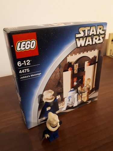 Lego Star Wars 4475 Jabba’s Message sealed in box with extra minifig ...