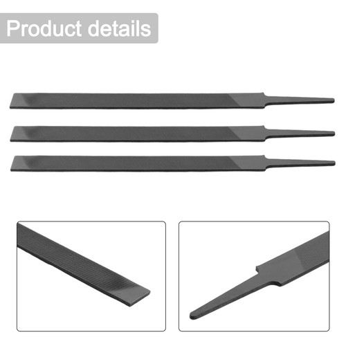 6" Flat File For Chainsaw Chains Pack Of 3 For Twin Cut Design High ...