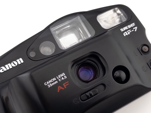 Canon Sure Shot AF-7 35mm Film Camera Point & Shoot Excellent Student ...