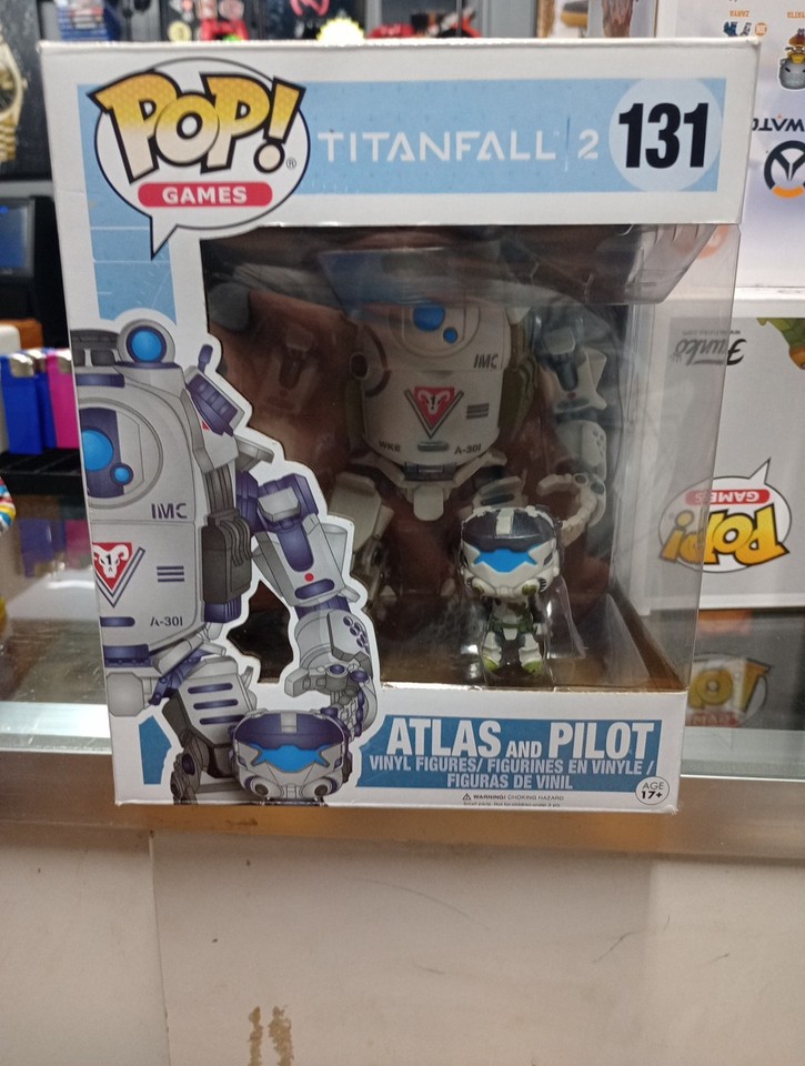 Funko POP! Games Vinyl Titanfall 2 Atlas and Pilot #131 GameStop ...
